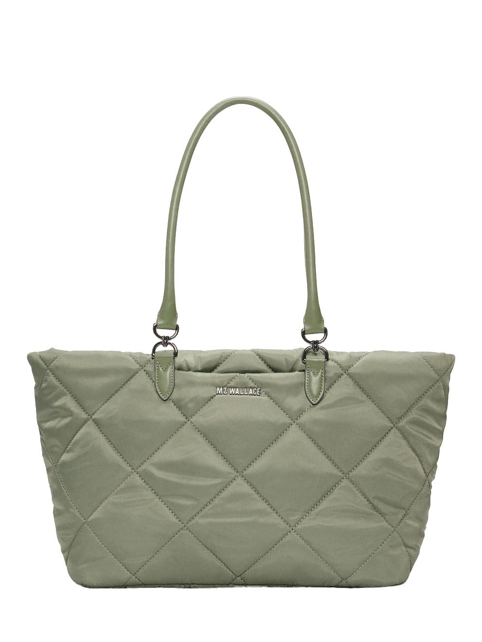 MZ WALLACE MZ Wallace Medium Madison East/West Quilted Nylon Tote